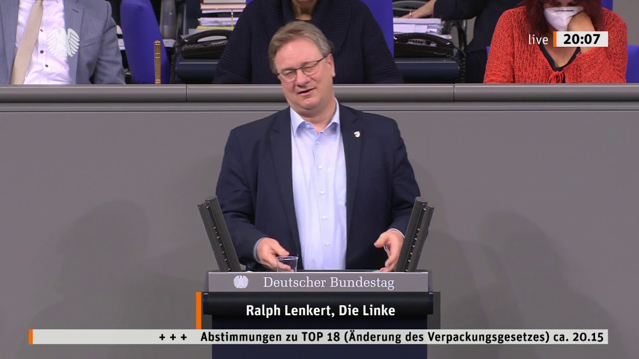 Ralph Lenkert: Verpackungen regulieren! - Fraktion Die Linke im Bundestag